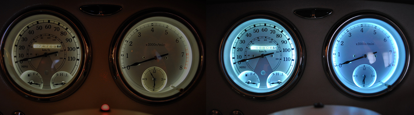 Lighting – LED Instrument Lighting Upgrade For A Nissan Figaro Video ...