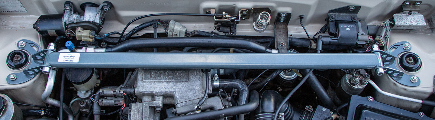 Engine – Bay Strut Brace Special Edition Grey - Engine – Bay Strut ...