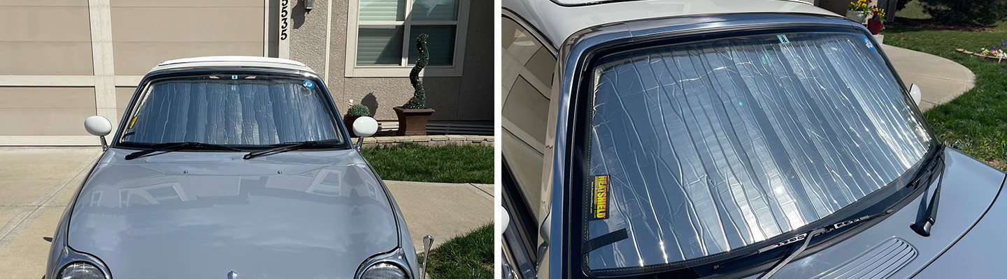 Windscreen Sun Heatshield – Advanced heat protection for your Figaro ...