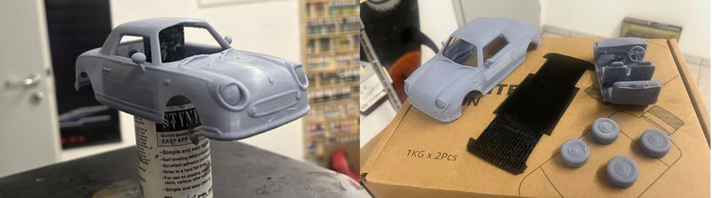 Model 3D Printed Nissan Figaro Kit from Jeremiah Blakley - Model 3D ...