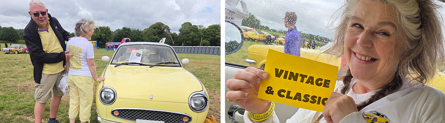 Jane Ellison-Bates Figaro named ‘Primrose’ featured as cameo car at ...